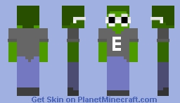 Zombie GeorgenotFound Slim/Alex version Minecraft Skin