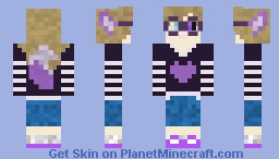 Cat mask Minecraft Skin