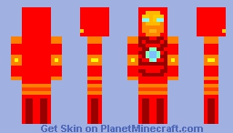 IRON MAN Minecraft Skin
