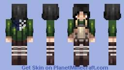 Attack on Titan Minecraft Skin