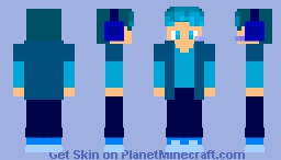 Blue Minecraft Skin