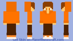 Orange Minecraft Skin