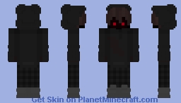 dark hood v2 Minecraft Skin