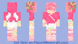 " Pink As Tulip " Minecraft Skin