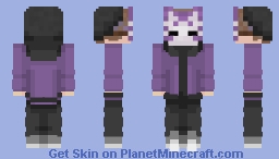 Cat mask Biscuit Minecraft Skin