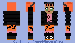 Lol OMG Missy Meow! Lol OMG Winter Chill series Minecraft Skin