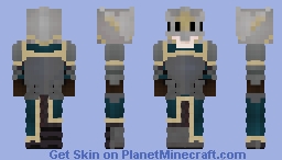 Black Swordsman Minecraft Skin