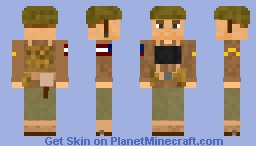 WW2 US Army Ranger (D-Day) Minecraft Skin