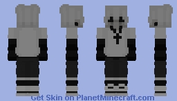 Monochrome MV2 Minecraft Skin