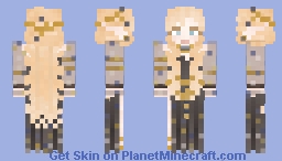 Starry Night Dress Minecraft Skin