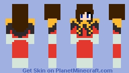 Bella - Red Comet Minecraft Skin