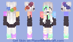 Weeby in Ranboo hoodie Minecraft Skin