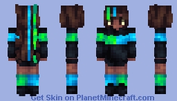 neon Minecraft Skin