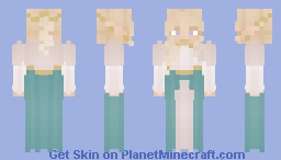 [X] A Snowy Elfess Minecraft Skin