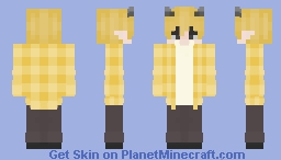 moobloom hybrid with flannel Minecraft Skin
