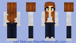 Jean Grey Casual #2 Minecraft Skin