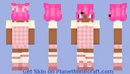 pink Minecraft Skin