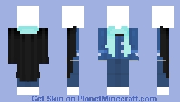 Running Away Minecraft Skin