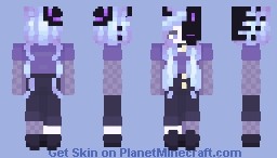 Hybrid Girl 2 Minecraft Skin