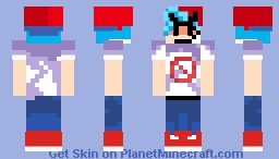 Keith/Boyfriend{from fnf} Minecraft Skin