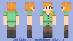 Alex Remake Minecraft Skin