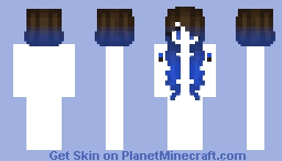 Brown to Blue fade Minecraft Skin