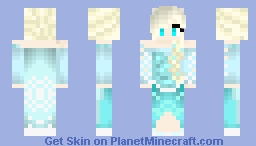 Elsa Frozen Minecraft Skin