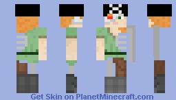 Alex sceliton Minecraft Skin
