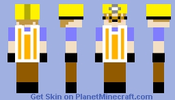 safety first Minecraft Skin