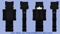 dark girl Minecraft Skin