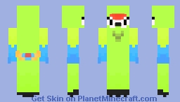 Military Macaw Minecraft Skin
