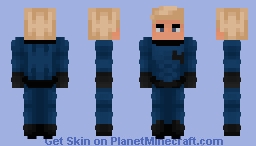 Johnny Storm (Fantastic 4) Minecraft Skin