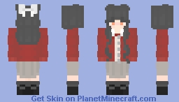 Suzune Horikita (Made for friend) Minecraft Skin