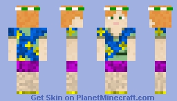 Beach Alex Minecraft Skin