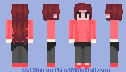 girlfriend out Minecraft Skin