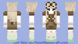 Bear girl Minecraft Skin