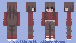 red / rce Minecraft Skin