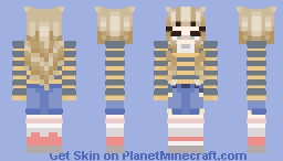 Bee Girl Minecraft Skin