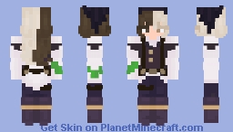𝐖𝐈𝐊𝐈!𝐒𝐌𝐏 𝐂𝐀𝐏𝐓𝐀𝐈𝐍 𝐏𝐔𝐅𝐅𝐘 Minecraft Skin