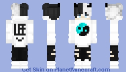 White Demon Minecraft Skin