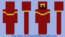 dude from Journey red robe Minecraft Skin