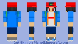~~Ash~~ (Pokemon Sword & Shield) Minecraft Skin