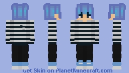 striped Minecraft Skin