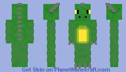green dragon Minecraft Skin