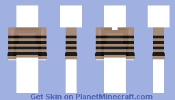 Tan, black stripes Minecraft Skin