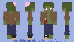 A ZOMBIE!!! Minecraft Skin