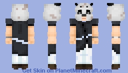 panda Minecraft Skin