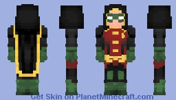 Damian Wayne - Edited Skin - DC Rebirth Minecraft Skin