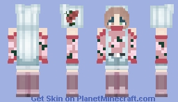 Flower outfit Minecraft Skin