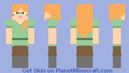 Alex in my style Minecraft Skin
